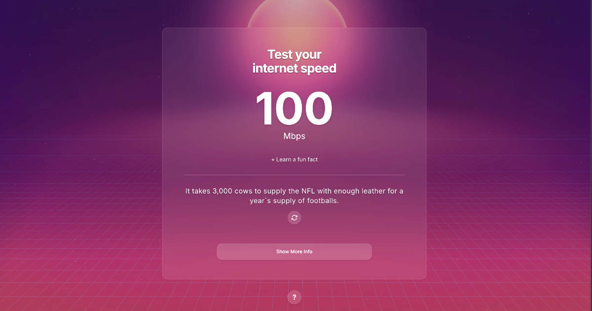 SpeedTestFun - Free Internet Speed Test